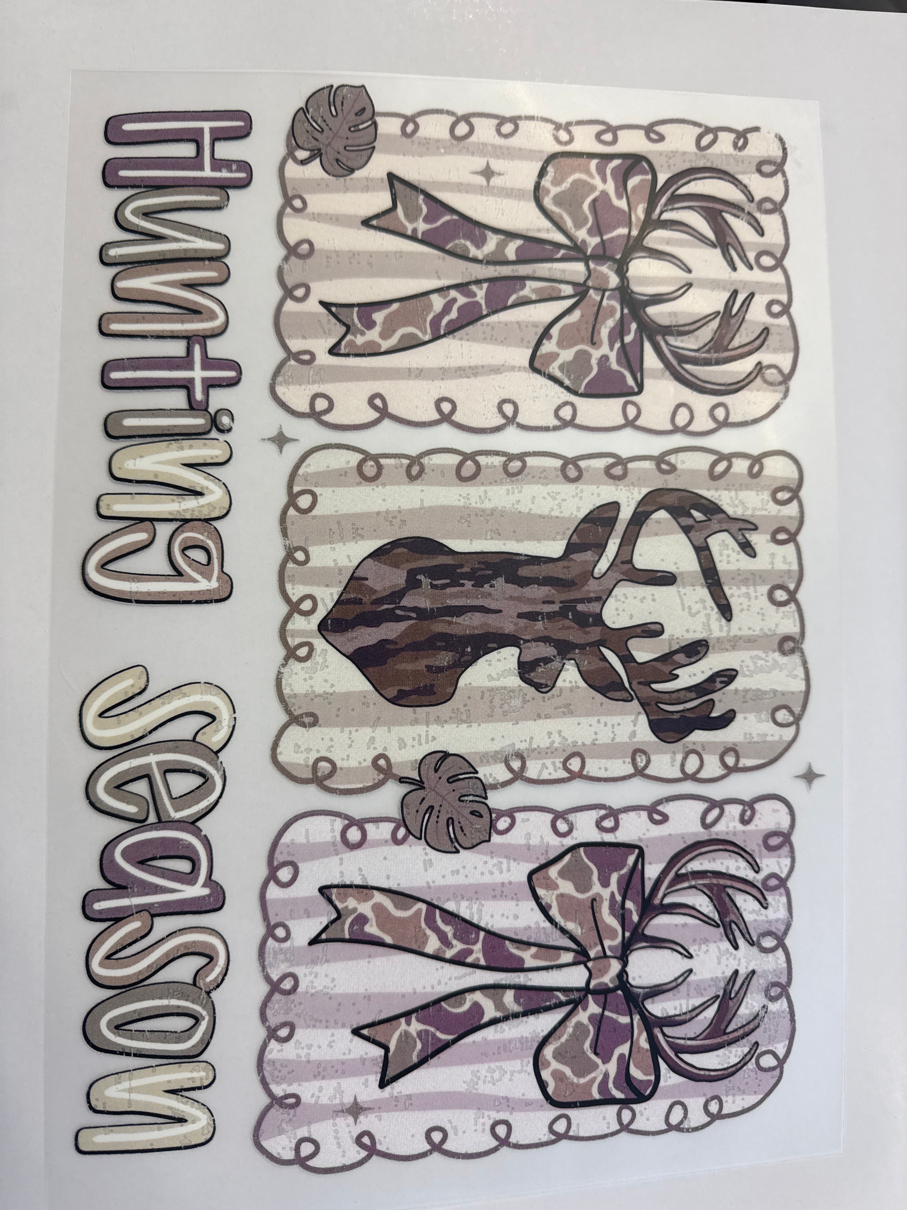 FULL COLOR SCREEN PRINT - HUNTING SEASON – Sweet Southern Transfers LLC
